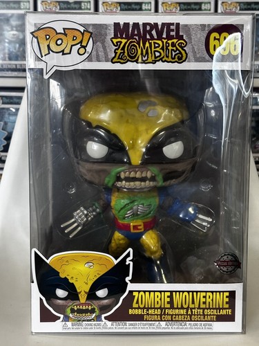 Zombie Wolverine #696 (Marvel Zombies) 10" Pop Vinyl + Free Protector ...