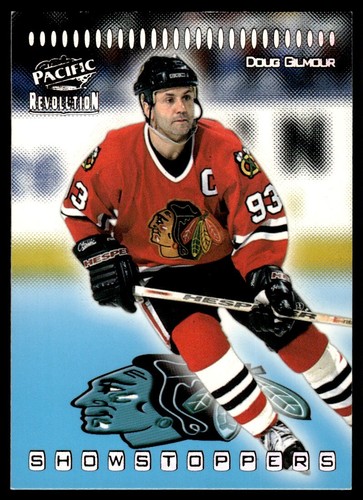 1998-99 Pacific Revolution Showstoppers Doug Gilmour Chicago Blackhawks ...