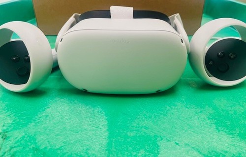 Oculus Quest 2 256GB Advanced All-in-one VR Headset – White with Bag ...