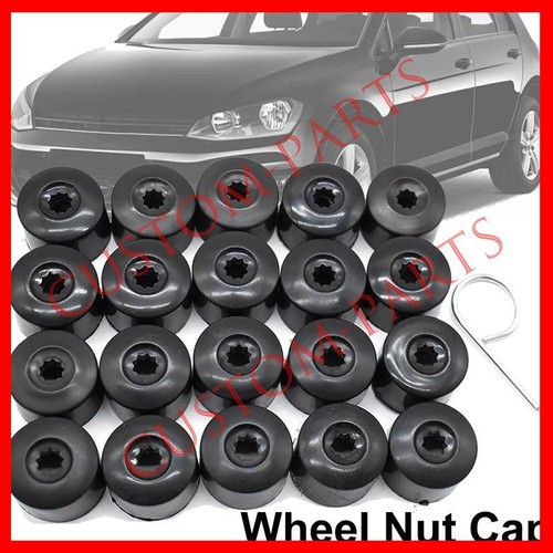 20 x Car Wheel Lug Nut Covers Caps For VW Golf Jetta Passat Tiguan ...
