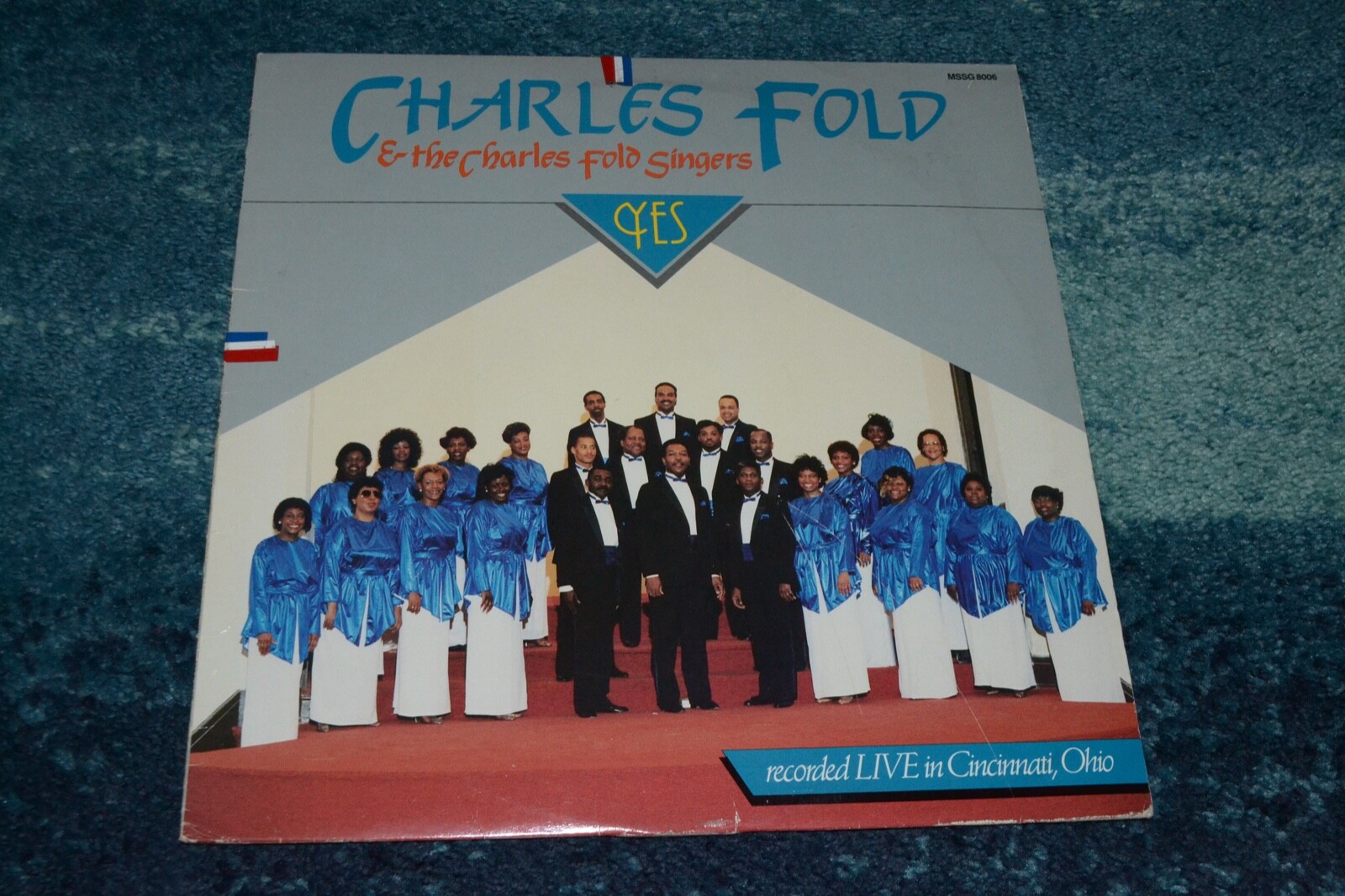 Charles Fold & The Charles Fold Singers~Yes~1988 Christian Gospel~Xian ...