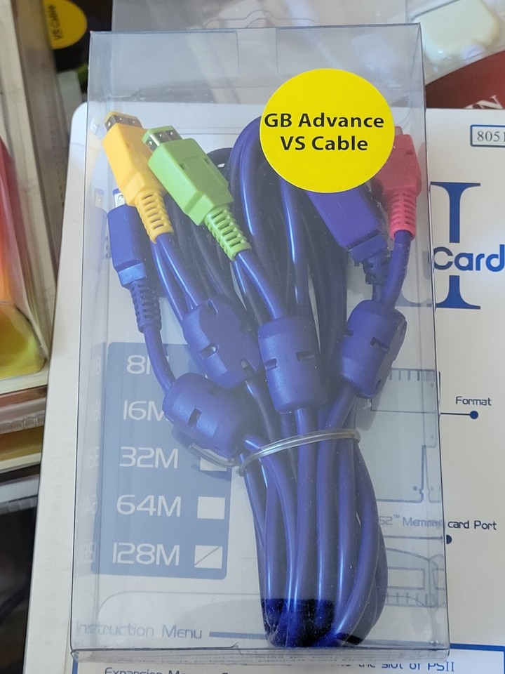 GameBoy Advance 4-Player Versus Link Cable (2001) Brand New Boxed GBA ...