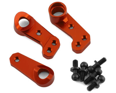 Yeah Racing HPI Sprint 2 Aluminum Steering Arms Set (Orange) (Ball ...