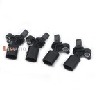 4Rear Right&Left ABS Wheel Speed Sensor Set 2H0927807A 2H0927808A For ...