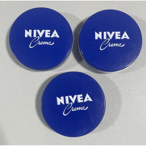 3 Nivea Tin 150 ml Cream Moisturizing Body, Hand Face Original German ...