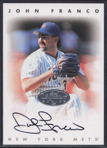 1996 Leaf Signature Series - Autographs John Franco Silver (AU) for ...