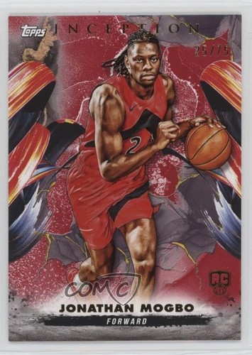 2024-25 Topps Inception Red /75 Jonathan Mogbo #24 Rookie RC | eBay
