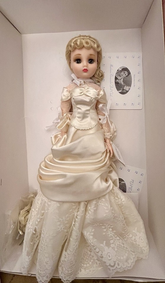 COLLECTORS!! 17” Vintage Madame Alexander Mystery Doll Deborah Bride ...