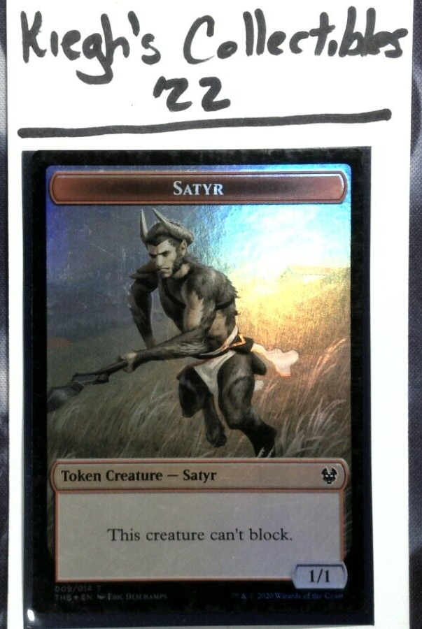 Mtg Satyr / Spider Token *Foil* | eBay