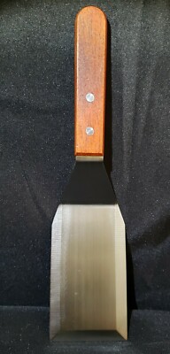 Stainless Steel Cooking Spatula Metal Griddle Grill Hamburger Flipper ...