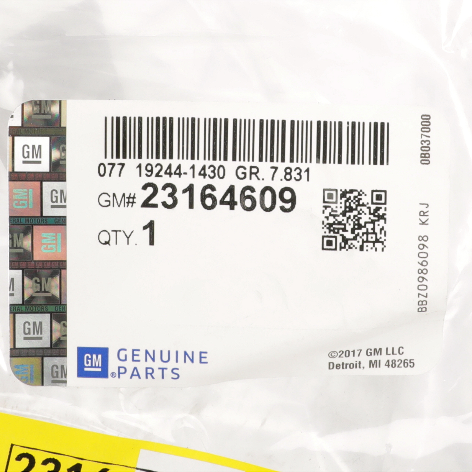 OEM NEW Rear Bumper Filler Cover 2017-2019 GMC Acadia 23164609 | eBay