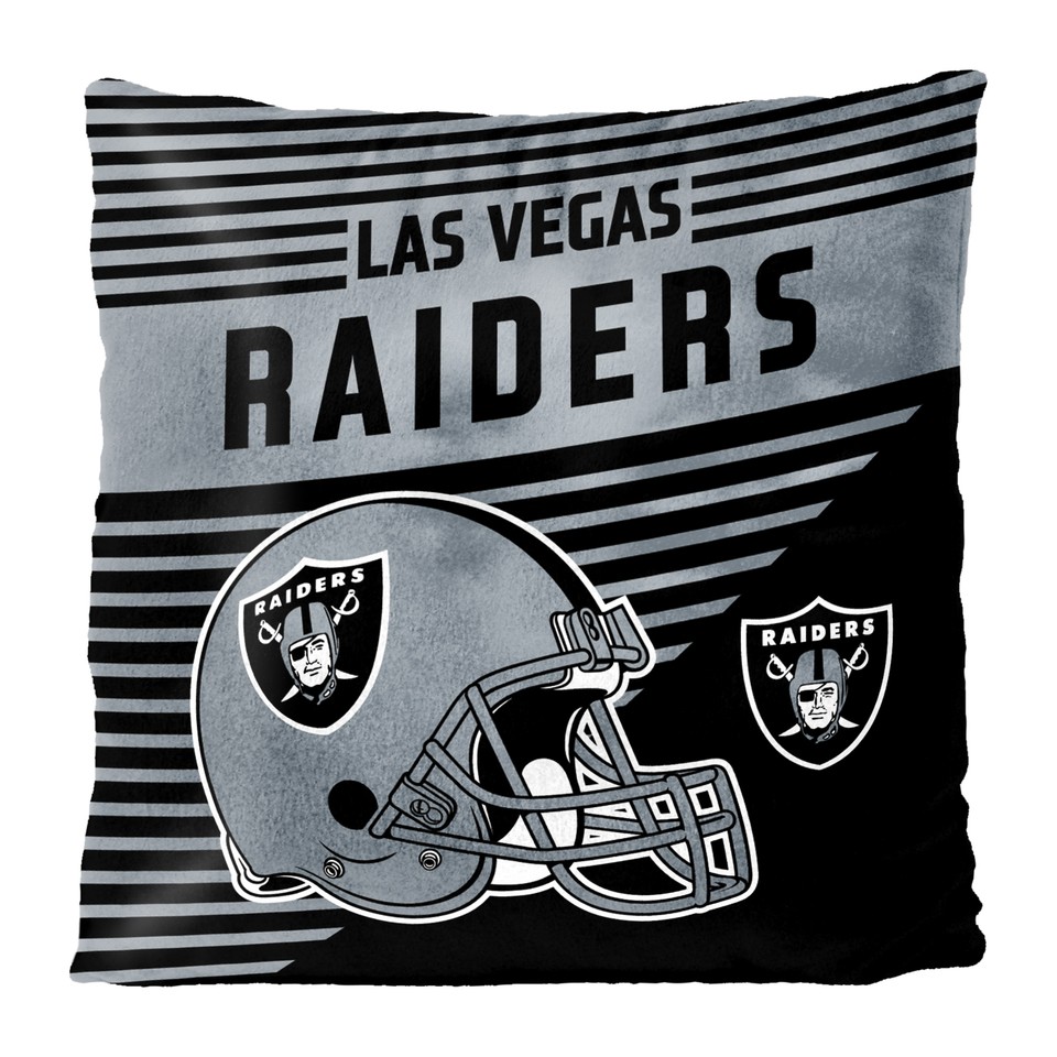 Northwest NFL Las Vegas Raiders Velvet Stripes Throw Pillow, 16"x16" | eBay