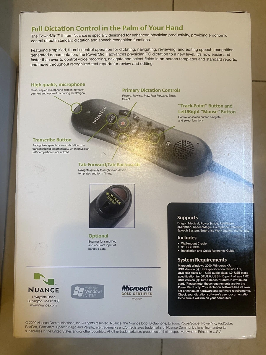 Hands Free Microphone For Dictation