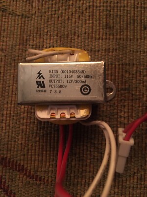 E135 (0010403545 )Input 115V Output 12V/300mA VC 755009 Transformer | eBay