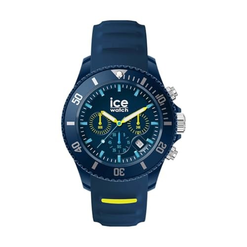 Ice-Watch Chrono 021426 Blue Lime 40mm Men's Chronograph Watch ...