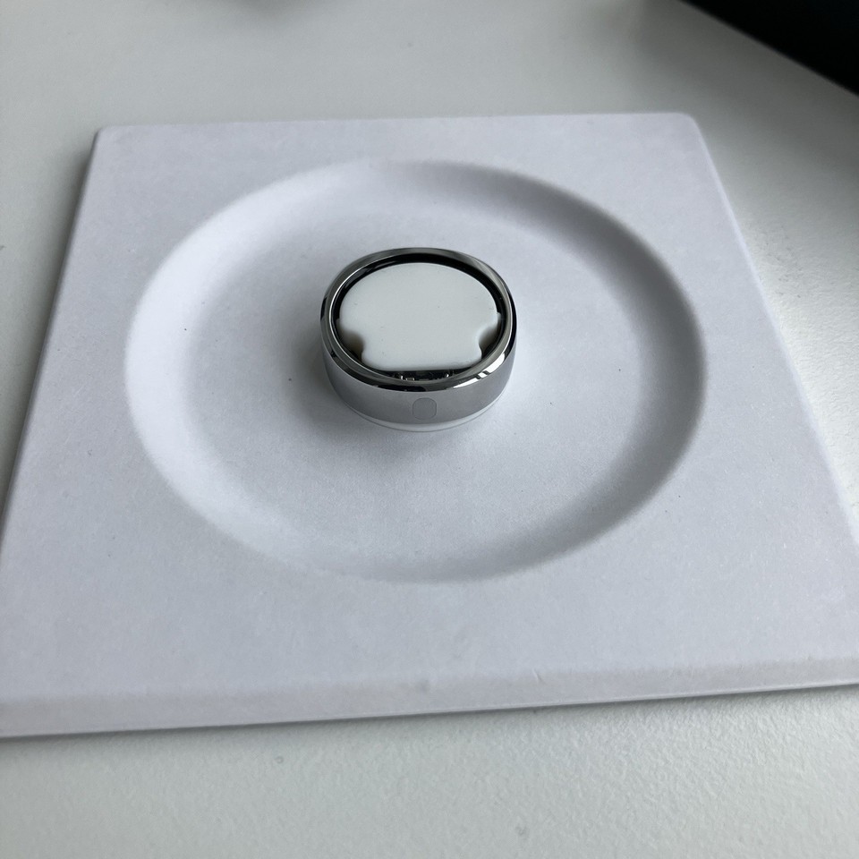 RingConn Gen 2 Air Smart Ring Size 9, Color: Galaxy Silver, Model RCA ...