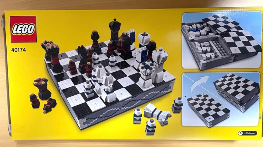 LEGO 40174 Iconic Chess Checkers Set 1450 pcs for ages 9+ New in Box ...