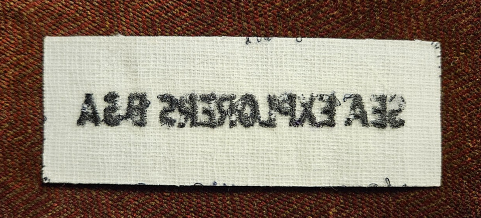 BSA Sea Explorer Scout Program Uniform Strip White Twill Patch - Mint ...