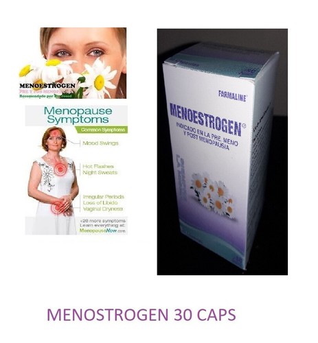 A 1 MENOSTROGEN 100% ORIGINAL PRE Y POST MENOPAUSE 7862105470026| eBay