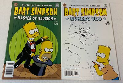 BART SIMPSON #31 and 38 ~ have a little wear, but still look good | eBay