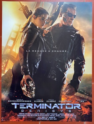 Plakat Gerollt Terminator Genisys Arnold Schwarzenegger Jason Clarke ...