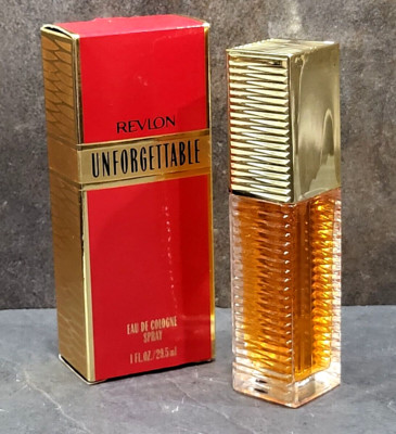 Revlon ~ UNFORGETTABLE ~ 1 oz eau de cologne for women 29.5 ml NIB (m5 ...