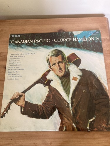 George Hamilton IV Vinyl LP Canadian Pacific SIGNED COPY | eBay UK