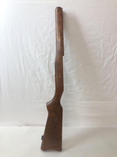 28.5" Brown Wood Rifle Gun Stock Hunting Parts With Metal Buttplate | eBay