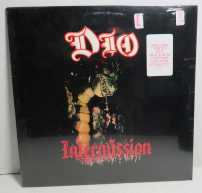 Sealed Dio Intermission 1986 LP Metal Warner Bros 25443-1 Hype Sticker | eBay