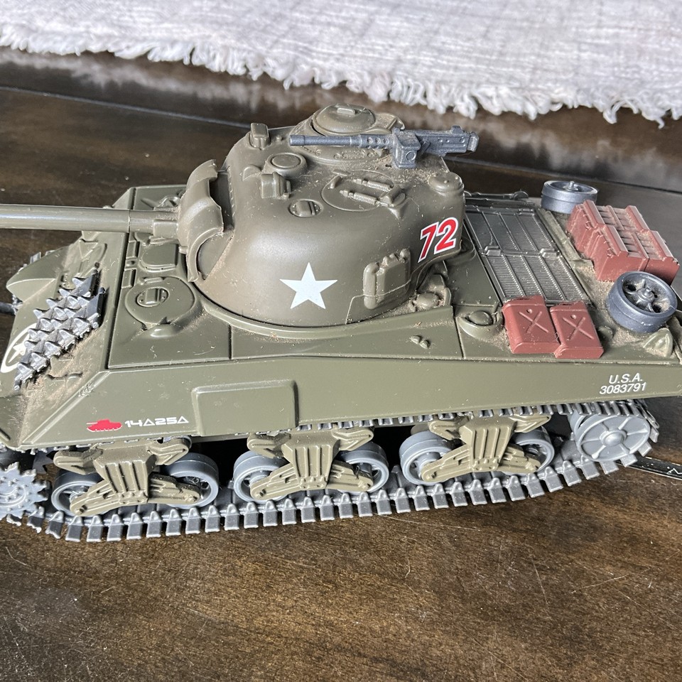 Army Tank TMT-420T US Army Sherman Tank M4A3 NIB dtd | eBay