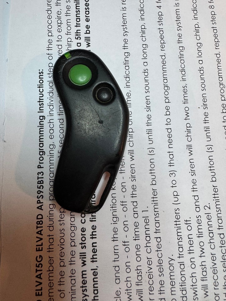 +Program Prestige APS-95BT ELVAT5G 2 Button Keyless Remote Transmitter ...