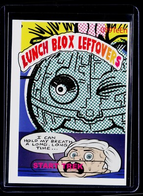 SSFC Lunch Box Leftovers GPK Lunch Blox Series 2 #19 SSP /100 Star Trek ...