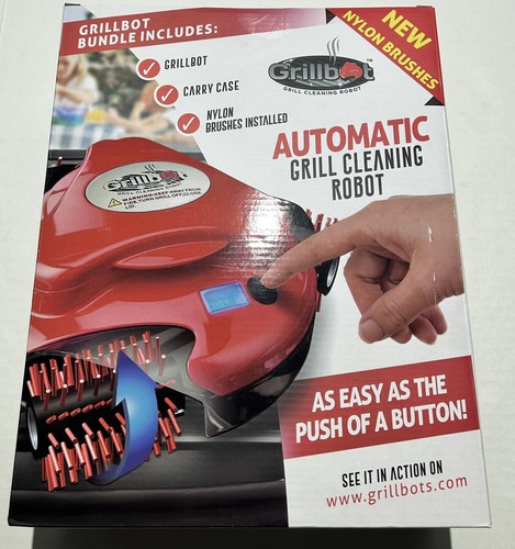 Grillbot GBU101 Automatic Grill Cleaning Robot - Red | eBay