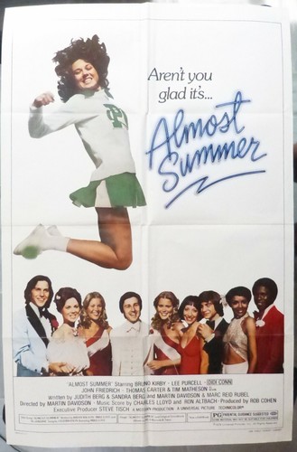 Almost Summer Movie Poster,Original,1978,Folded, One Sheet,Bruno Kirby ...