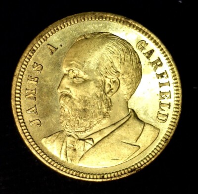 1880 Campaign Token James Garfield- Canal Boy JG 1880-8 | eBay