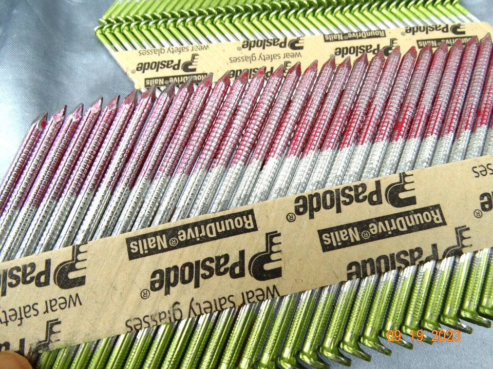 120 Nails 30-34 Degree 3 Inch 3" Framing Tape Collated Exterior Nails ...