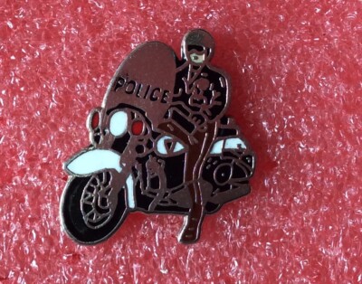 T20 Pins POLICE MOTO BIKE Traffic Branch Motorcycle Lapel Pin Badge Tie ...