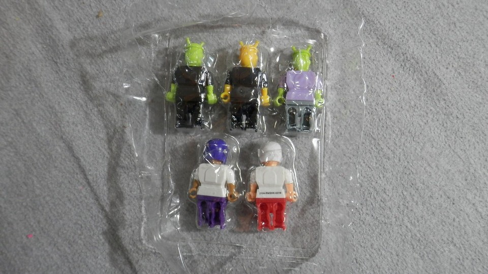 Block Tech SPACE TEAM 5 Character (Lego like) Mini Figures Astronauts ...