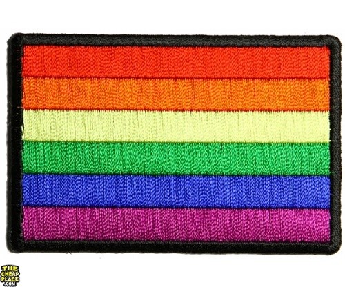 Rainbow Flag Patch - 3x2 inch (22) | eBay