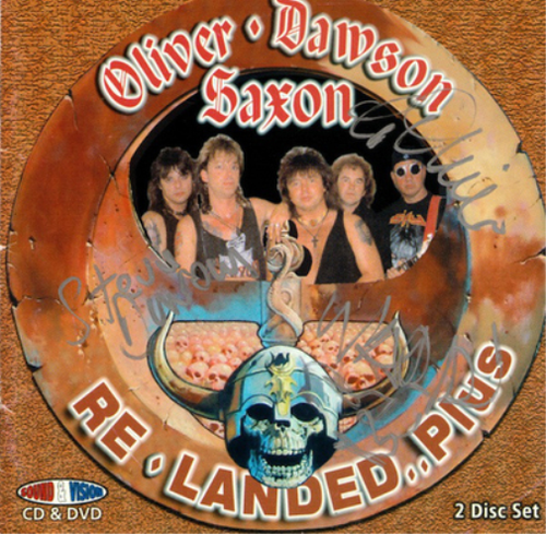 Oliver Dawson Saxon Re-landed... Plus (CD) Album with DVD | eBay