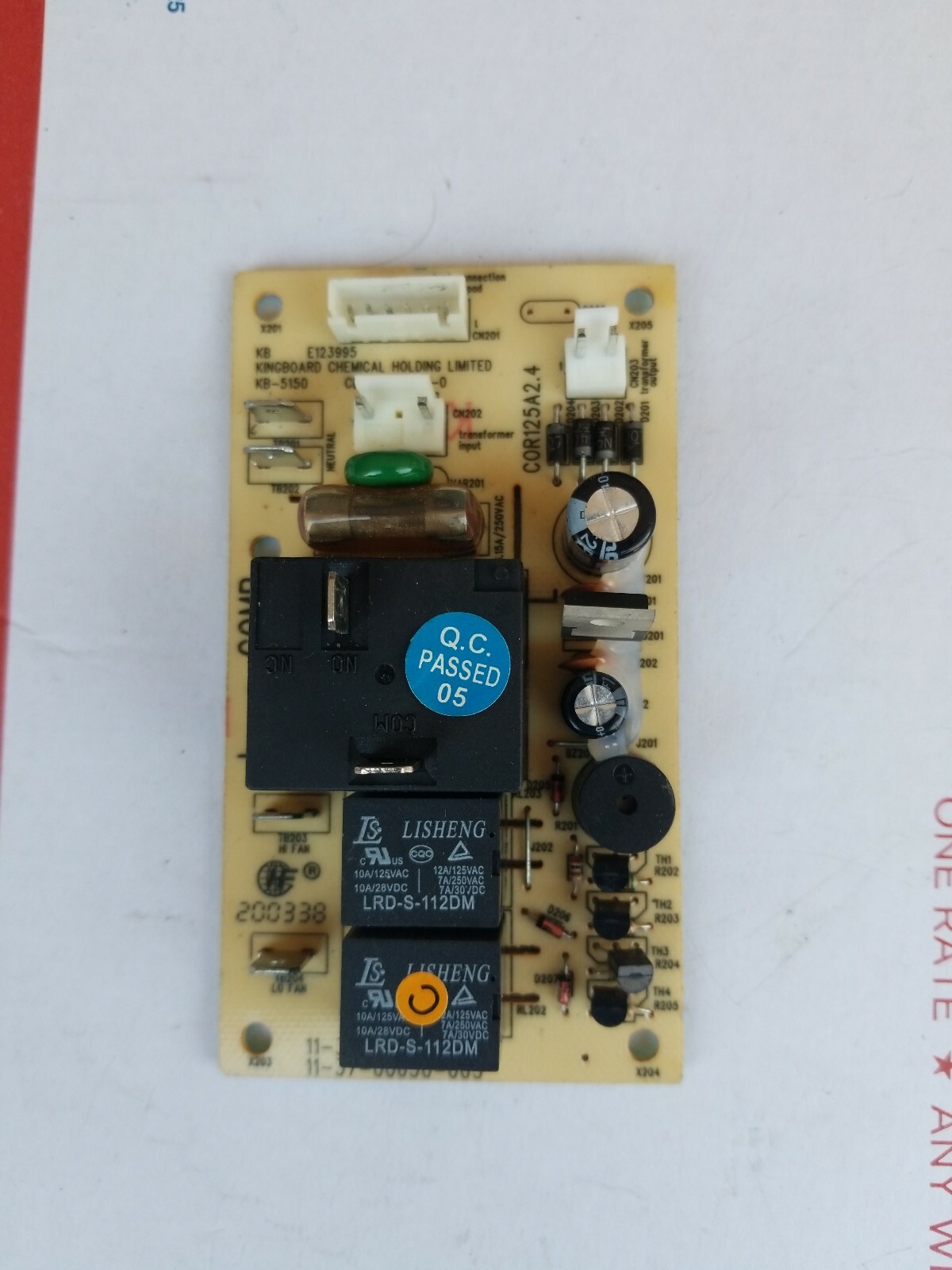 AIR CONDITIONER HVAC CONTROL BOARD E123995 11-37-50010-001 11-37-00650 ...