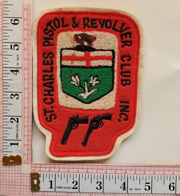 Pistol & Revolver Club St Charles Patch Applique Crest | eBay
