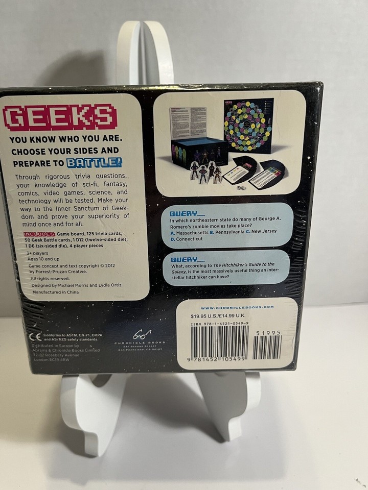 Geek Battle : The Game of Extreme Geekdom by Forrest-Pruzan Creative ...