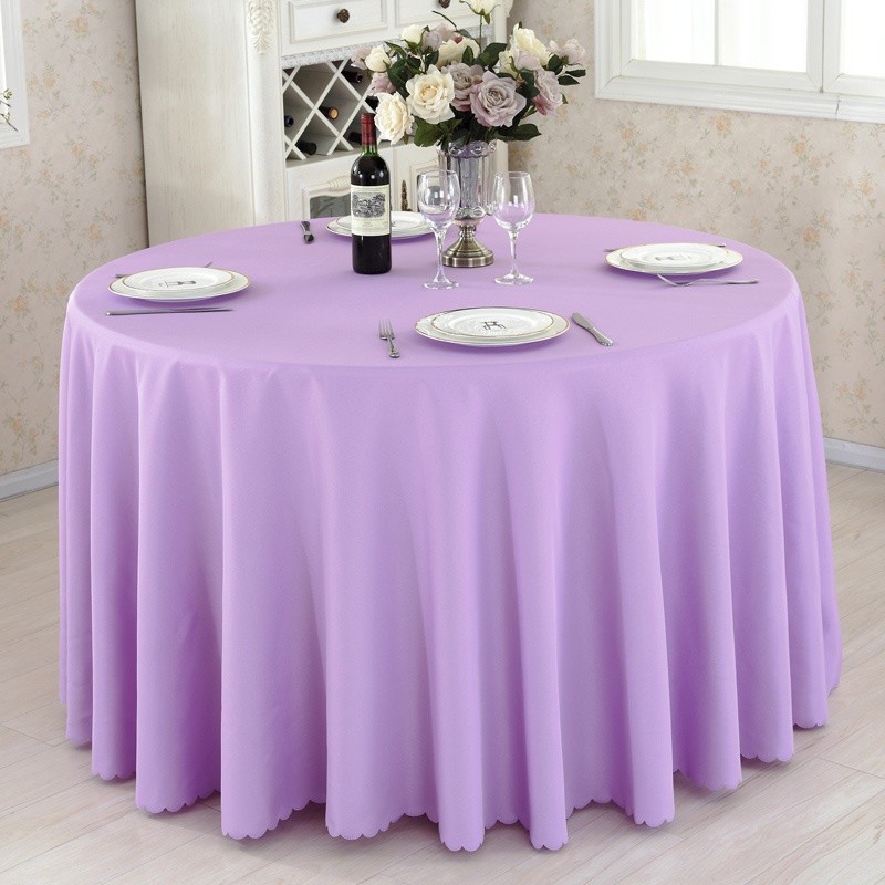 Plain Tablecloth Table Cover Cloth Banquet Wedding Cafes Rectangle ...