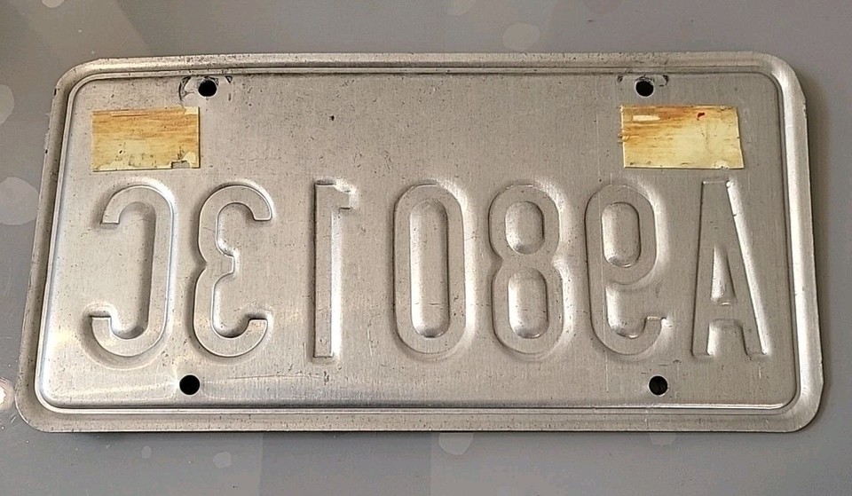 USA Vintage Car License Plate Automobile Tag State Of Washington | eBay