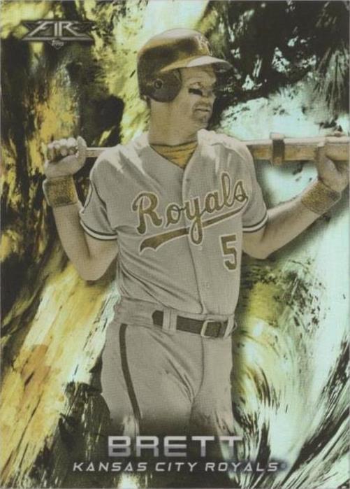 2018 Topps Fire - George Brett #176 Gold Minted for sale online | eBay