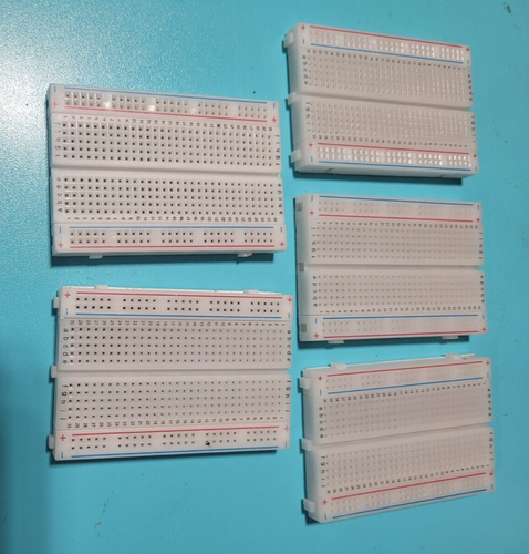 5x Solderless Breadboard Protoboard 400 Tie Point Test Circuit PCB Kits ...