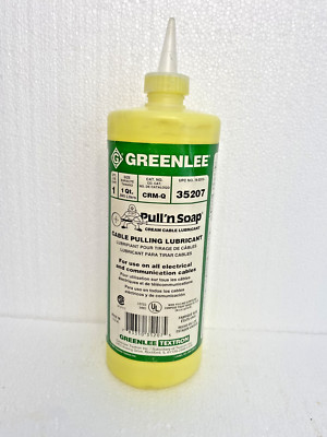 NEW Quart Greenlee Wire & Cable Pulling Cream Lubricant PULL'n Soap CRM ...