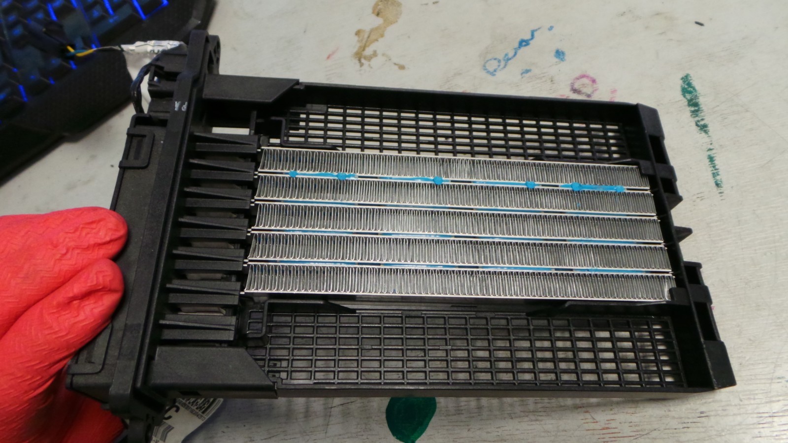 Ford Focus Heater Matrix Radiator Core Auxiliary BV6N-18D612-CA 2011 ...