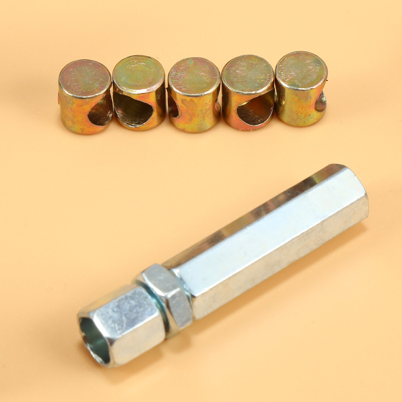 5Metres Motorcycle Diy Throttle Cable Kit Nipples Ferrules For Pit ...